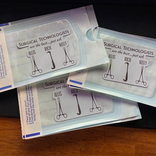 Waterproof Sterile Processing Tech Sticker Central Sterile Processing ...