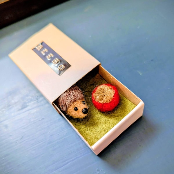 Mystery Worry Sprite, Lucky Charm, Needle Felted Gift, Miniature ...
