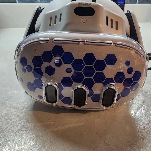 Hexagon Vinyl Sticker for Meta Quest 3: Full Coverage Skin - Etsy UK