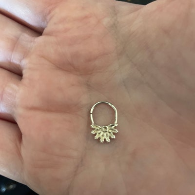 Silver Daith, Daith Earring, Daith Piercing, Silver 925 Daith Ring ...