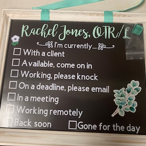 Shared Office Sign,door Sign for Two,school Counselors,co-worker Gift ...