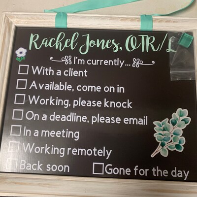 Shared Office Sign,door Sign for Two,school Counselors,co-worker Gift ...