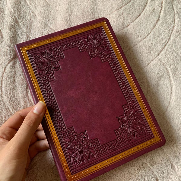 Victoria's Journals Renaissance Antique Vintage Diary Vegan Leather ...