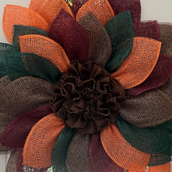 Burlap Ribbon Roll. 5.5 Inches X 15 Ft. Sewn Edges. Colored Burlap ...