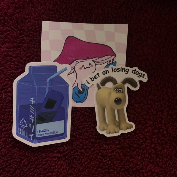 Sassy Doll Trendy Pop Song Sticker Water-resistant High Gloss Sticker ...