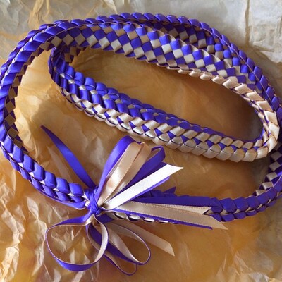 Double Braid Ribbon Lei - Etsy