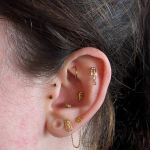 Right or Left Facing Koi Fish 14k White Gold From Junipurr, Perfect for ...