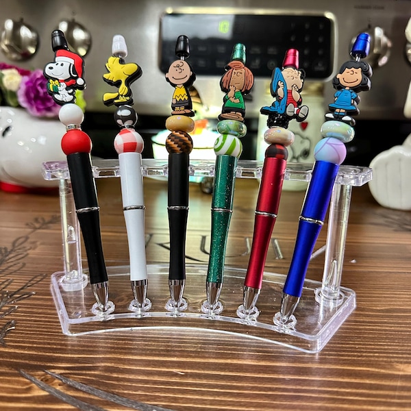 Pen Display Stand, Clear Acrylic Stand, Easy to Transport, Bead Stand ...