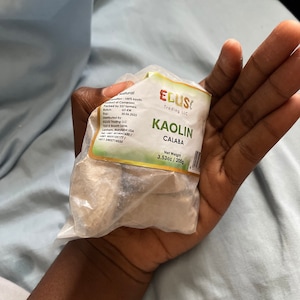 1kg Kalaba Marble Chalk Kaolin Calabar-edible Clay | Etsy