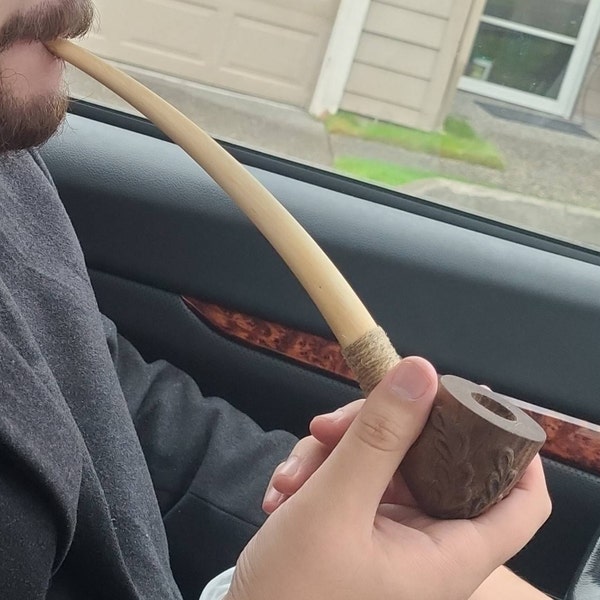 The Hobbit Bilbo's Pipe, Wooden Handmade Pipe, Bilbo Baggin's Pipe ...