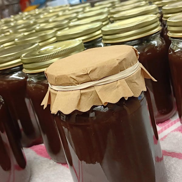 Jam Jar Lid Top Covers | Kraft Paper Jam Covers | Rustic Kraft Paper ...