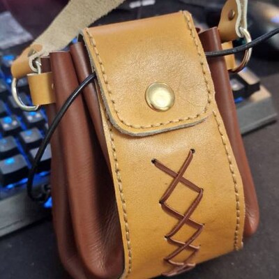 The Ultimate Drawstring Pouch Pattern / PDF Leather Pattern Plus Video ...