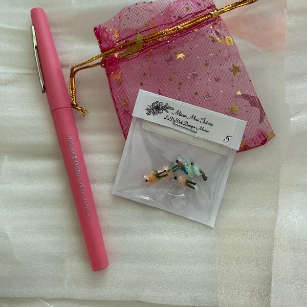 Itty Bitty Tiny Micro Miniature Fairies- Fairy for Terrarium - Etsy