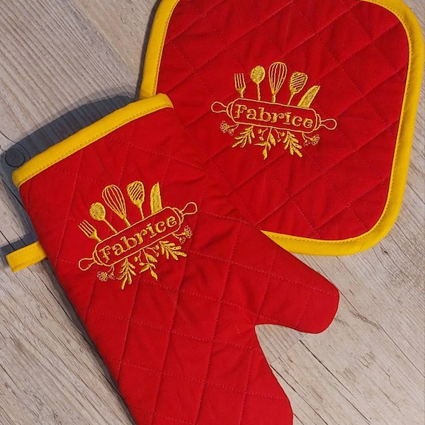 Kitchen Utensils Split Frame Machine Embroidery Design 3 Sizes, Baking ...