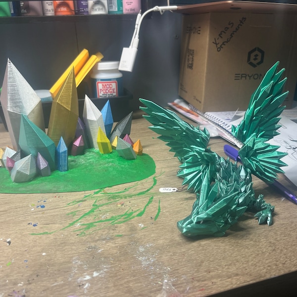 Wizards Tower Display Stand for Articulated Dragons - Digital STL/3MF ...