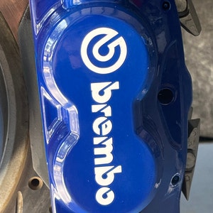 4 Corvette Caliper Decals Sticker C8 Z51 Heat Resistant White - Etsy