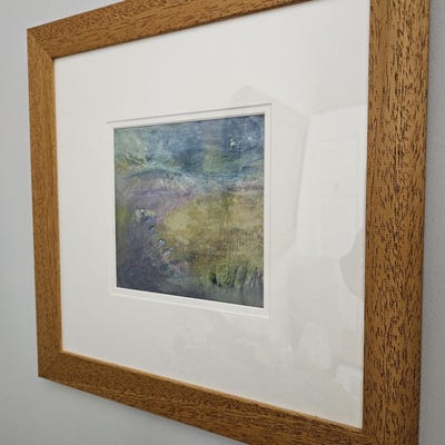 Wooden Multi Aperture Photo Frame. Holds Two 5x7 and Twelve 2x3 Sized ...