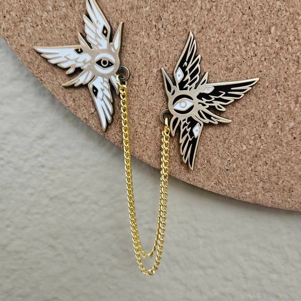 GOLD Angelus Antiqua - Pin Set - Etsy