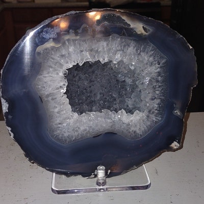 Big 10 Pound, 7.75 Guaranteed Hollow Brazilian Agate Quartz Geode - Etsy