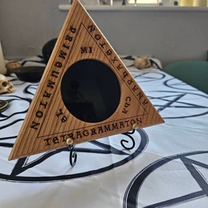 Trithemius Table of Practice 9 Engraved, Solid Wood English Archangels ...