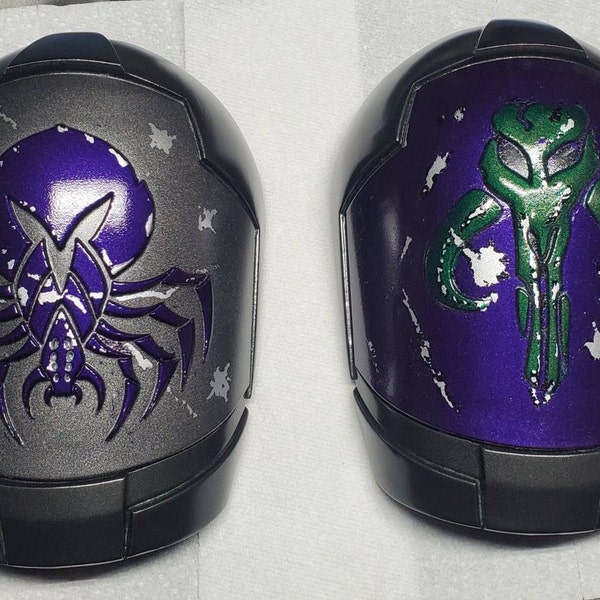 Heavy Bounty Hunter Sigil Bell Shoulder Armor - Etsy