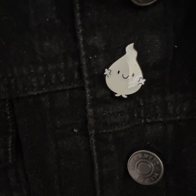 A Little Blob of Happiness Enamel Pin Cute Pink Blob - Etsy