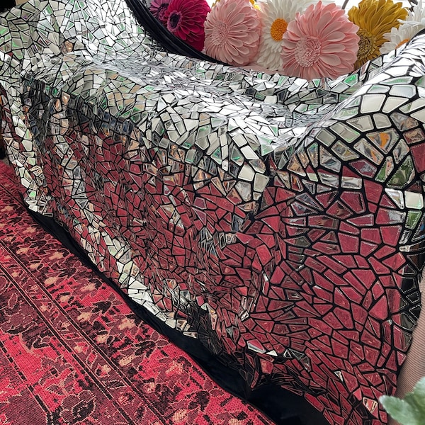 Mirror Silver Sequin Fabric,2way Stretch Velvet Sequin Fabric ...