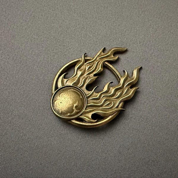 The Symbol Selune Pendant - Etsy