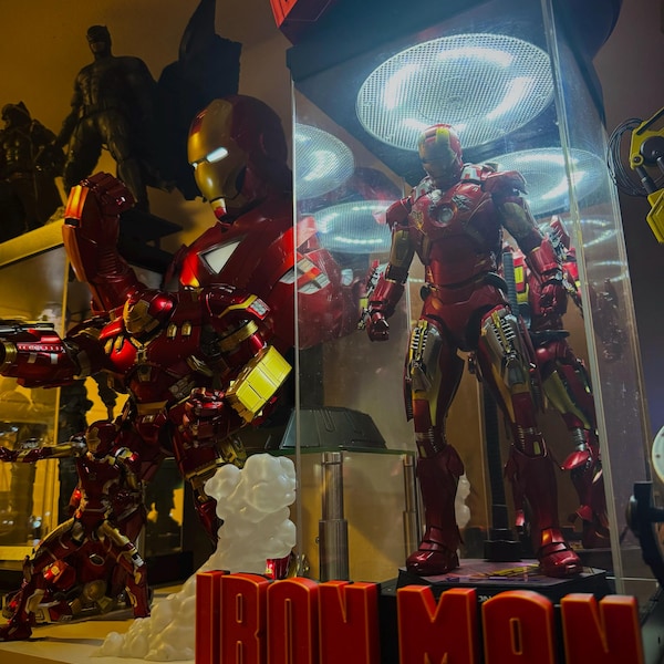 Iron Man Logo Fan Sign. 3D Printed. High Quality. Great Gift for Marvel ...