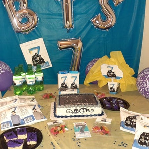 Custom Digital Party Package, Digital Party Decorations, Custom Digital ...