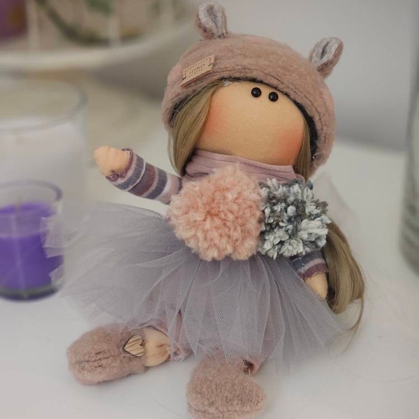 Complete Sewing KITS + Pattern for Making Textile Dolls 20 Cm, Tilda ...