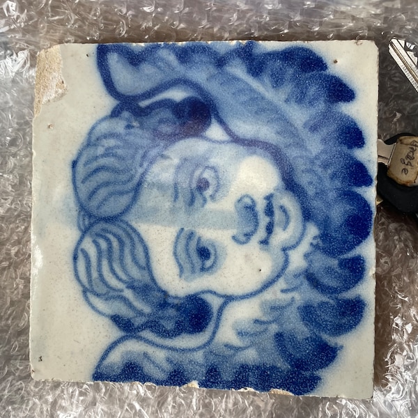 Offstein Nouveau Tile Jugendstil Fliese C1900 Flower Design - Etsy