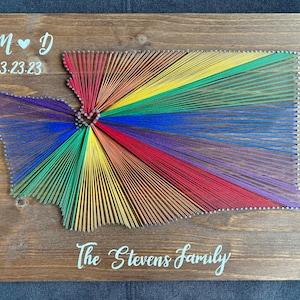 New York String Art/ NYC Map/ New York Sign / New York Gift - Etsy