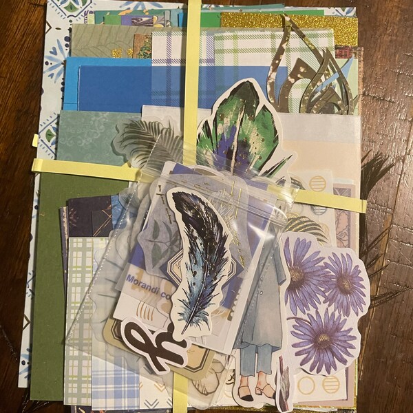 BROWN STICKER PACK | Journal Sticker Kit Vintage Theme Embellishments ...