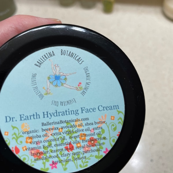 Organic Hydrating Face Cream – Nourishing Moisturizer With Frankincense ...
