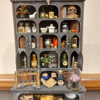 Human Skeleton HO Scale 1:87 Miniature for Horror Diorama, Dollhouse ...