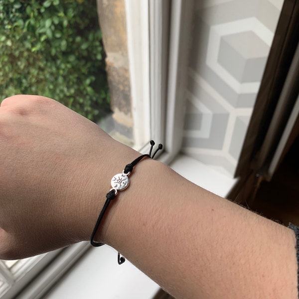 Brother Sister Gift Infinity Bracelet Matching Bracelet Distance ...