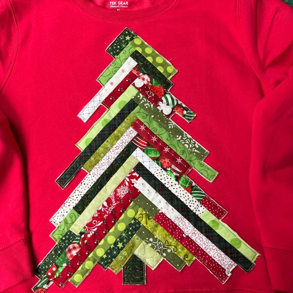 Digital Pattern Quilted Christmas Tree - Etsy