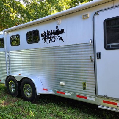 LARGE Personalized Mountain Camper RV Graphics Stickers 4 Feet - Etsy