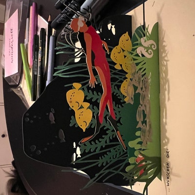 Scuba Diver Wall Sticker Various Colours the Perfect Diver Gift - Etsy