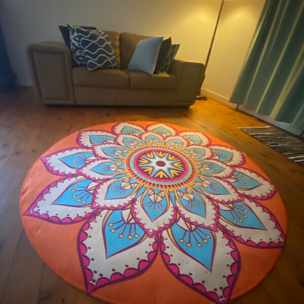 Chakra Rugs Set of 7 Round Matching Set of Chakras Rugs 7 Chakra Rugs ...