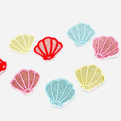 Sea Shell Applique Embroidery Design. Mini Shell. Seashell Design ...