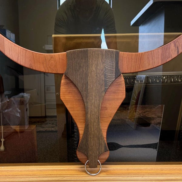 Wooden Wall Bull Head Laser Cut, Wall Bull Head Cut Files, Wall ...
