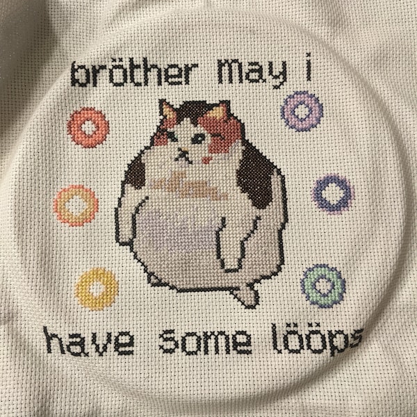 Brother May I Have Some Loops - Cat Meme - Funny, Modern, Subversive ...