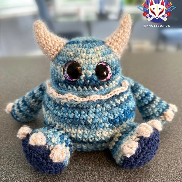 Worry Monster Crochet Pattern PDF - Etsy