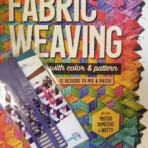 Woven Stars Variations Fabric Weaving Pattern by WEFTY - Etsy