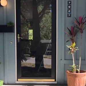 Eichler House Numbers Horizontal Custom Mid-century Style Laser Cut ...