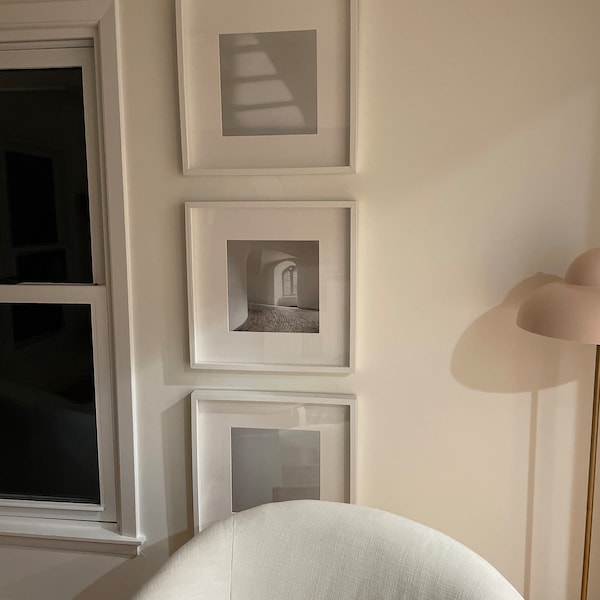 Neutral Print Set, Set of 6 Prints, Minimalist Gallery Wall ...