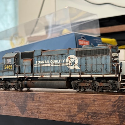 HO Scale Weathered Athearn Genesis Burlington Northern 50 PC&F Box Car ...
