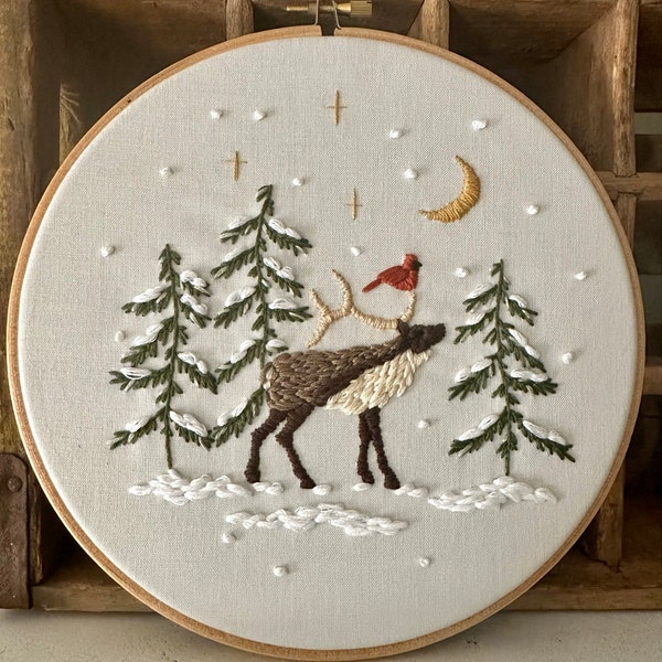 PDF Pattern - 8" Caribou & Cardinal - Bestselling Step by Step Beginner ...